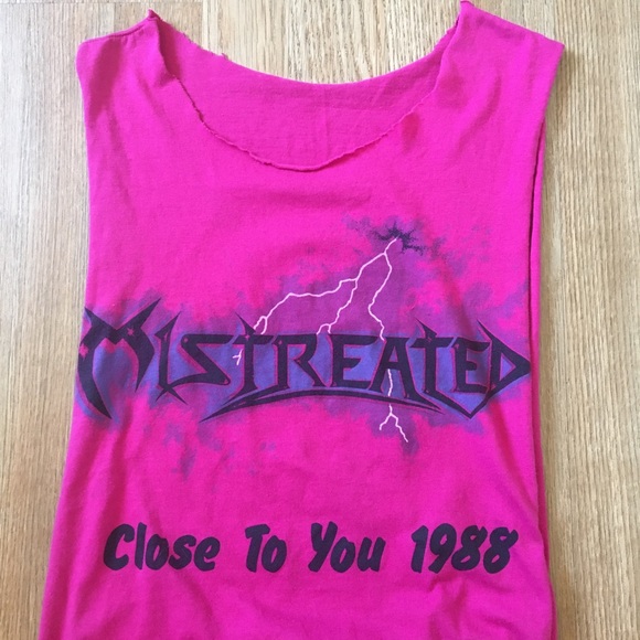 Tops | Vintage Mistreated Band Tee | Poshmark